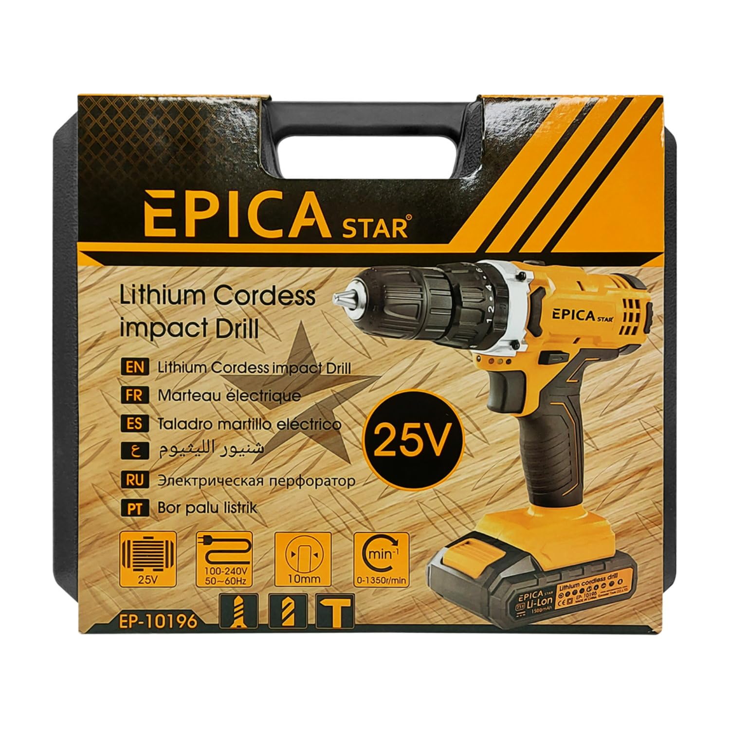EPICA STAR Lithium Cordless Impact drill EP-10196 - CETECH Ghana ...