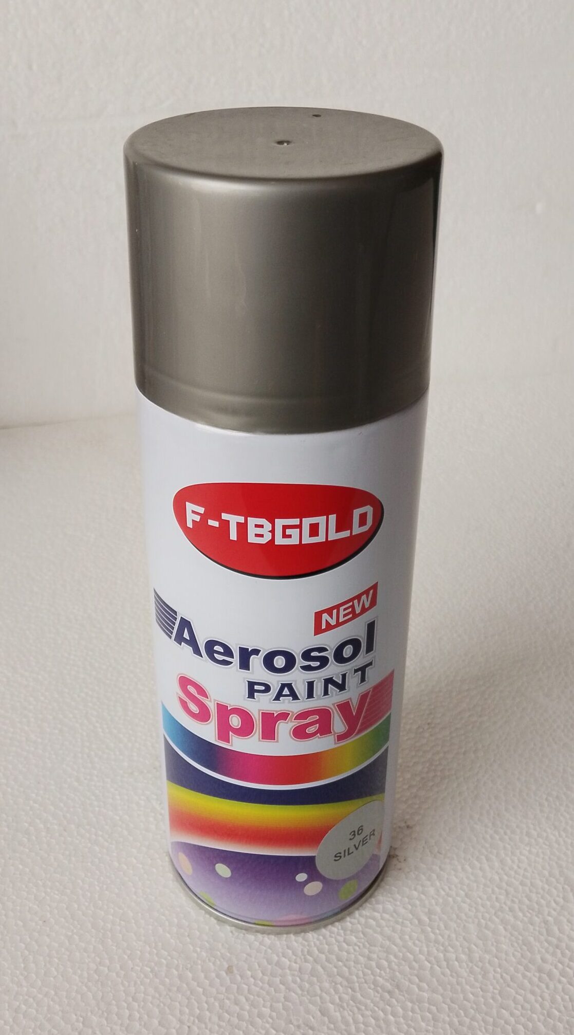 350ml F TB GOLD Aerosol Paint Spray 36 Silver CETECH Ghana Departmental Hardware Store